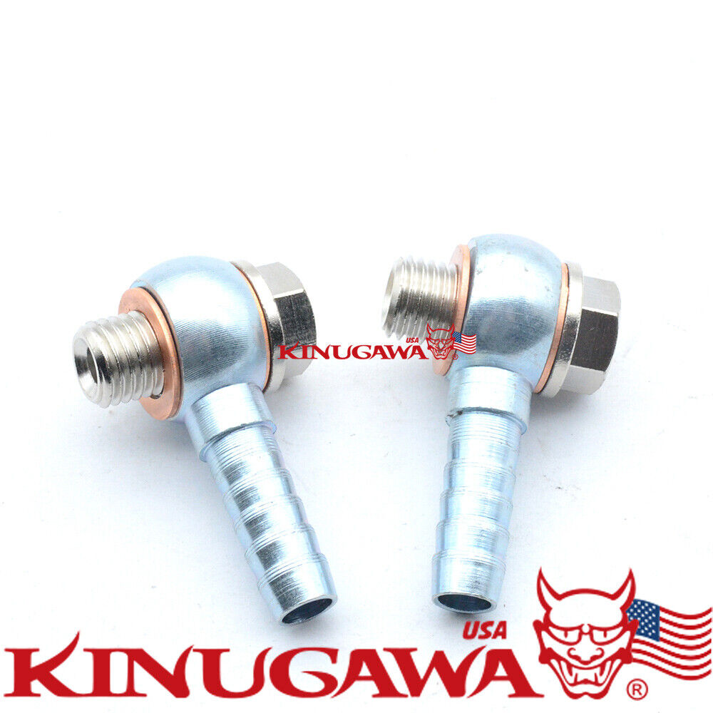 Kinugawa Turbo Water Banjo Bolt Kit M14x1.5mm to 5/16" Barb (0.32") (8 – KINUGAWA TURBO USA