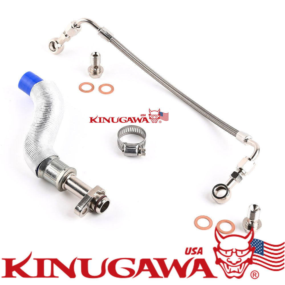 Oil Feed & Drain Line Kit – KINUGAWA TURBO USA